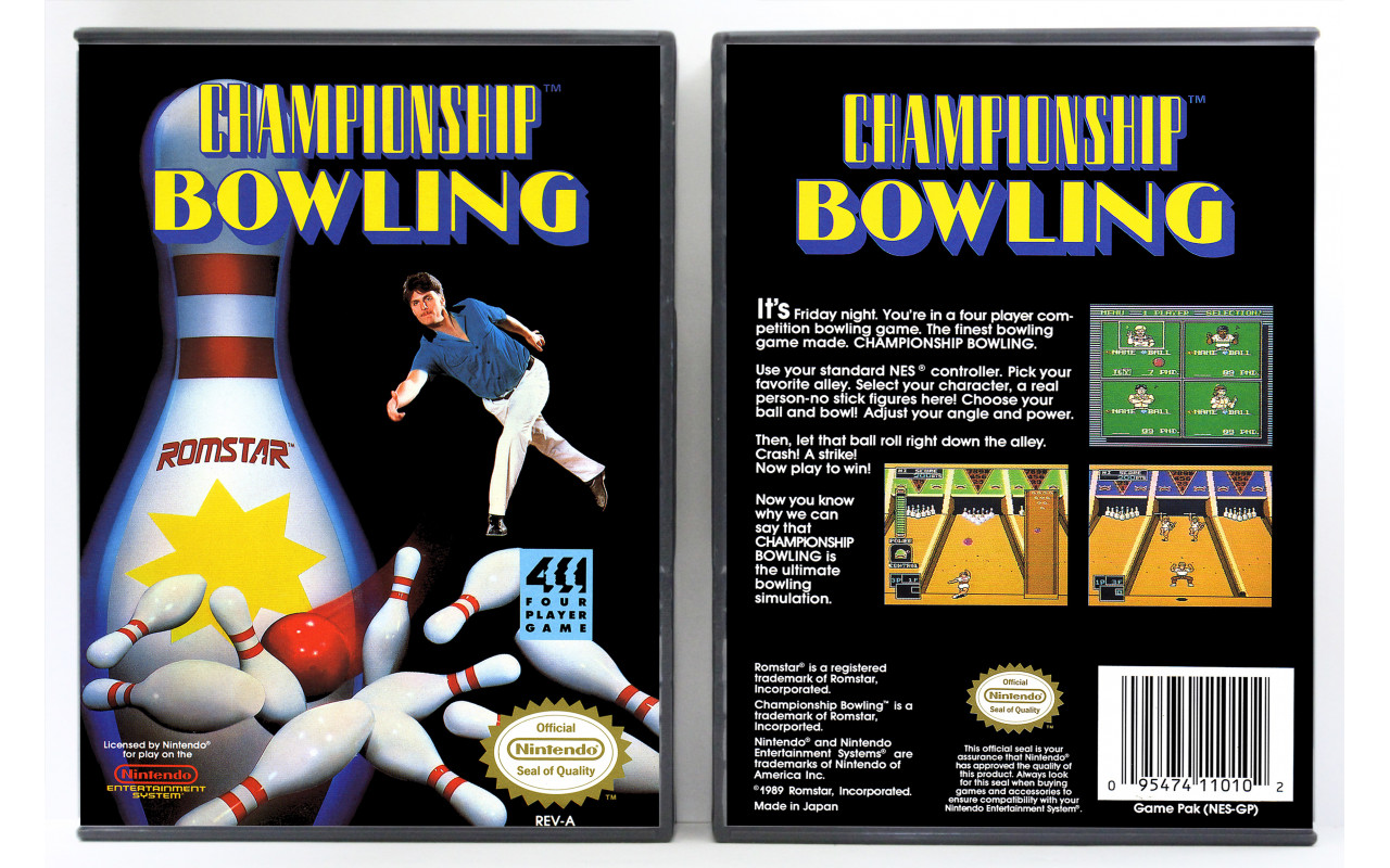 Gaming Relics - Nintendo NES - Championship Bowling