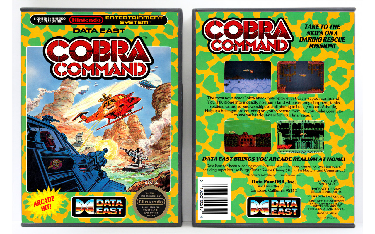 Gaming Relics - Nintendo NES - Cobra Command