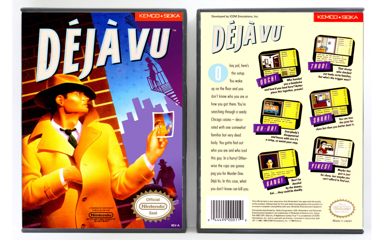 Gaming Relics - Nintendo NES - Deja Vu
