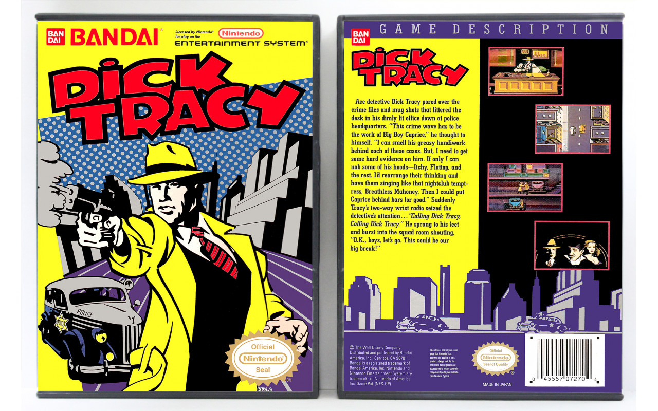 Gaming Relics - Nintendo NES - Dick Tracy