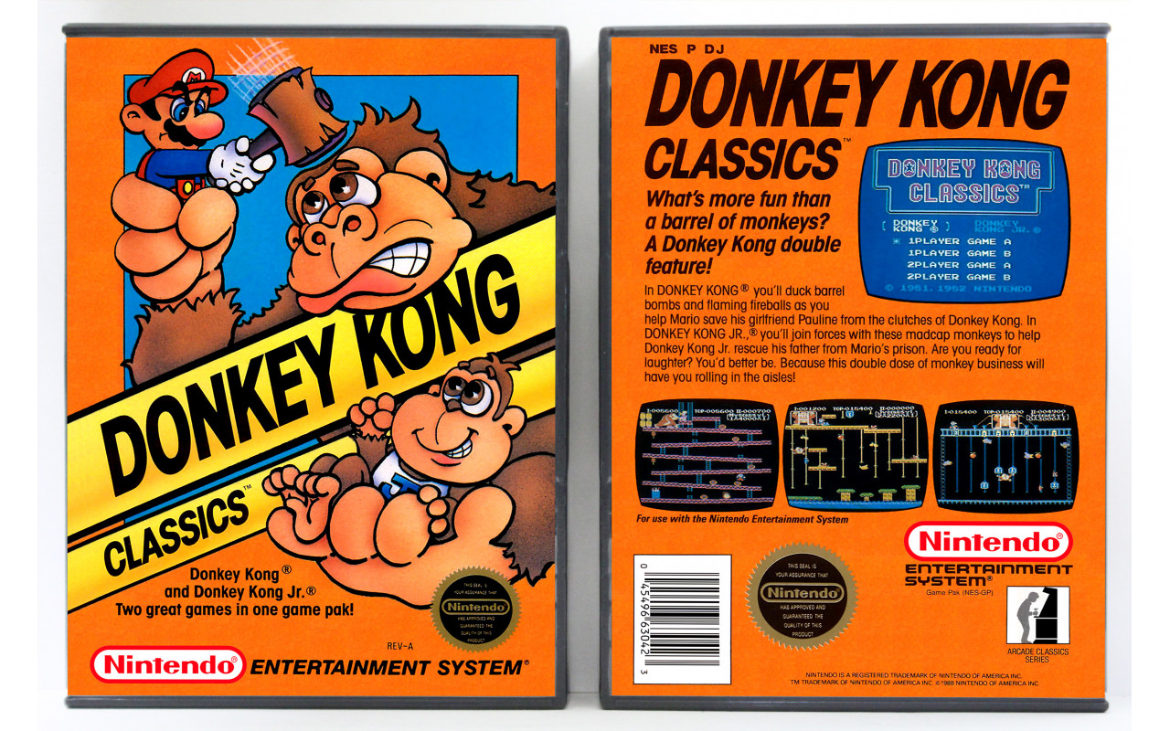 Gaming Relics - Nintendo NES - Donkey Kong Classics