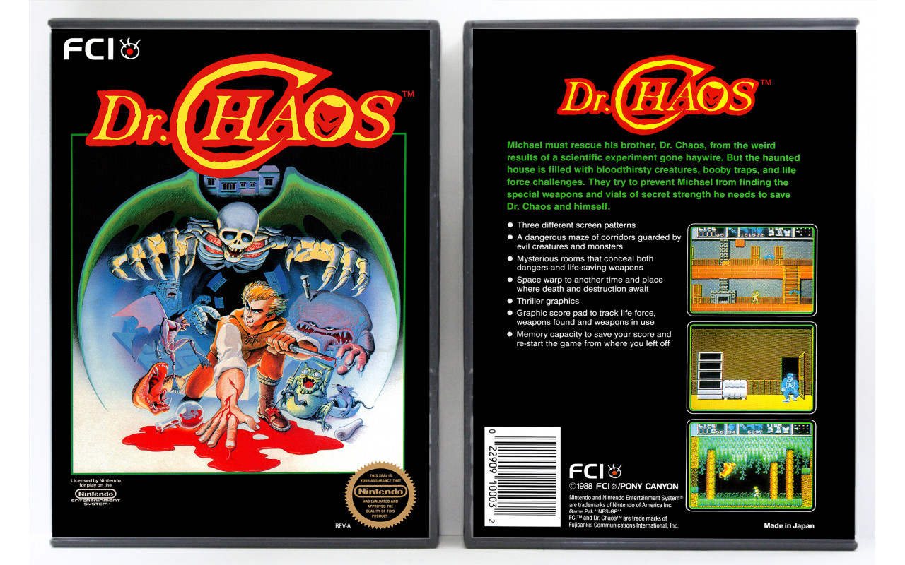Gaming Relics - Nintendo NES - Dr. Chaos
