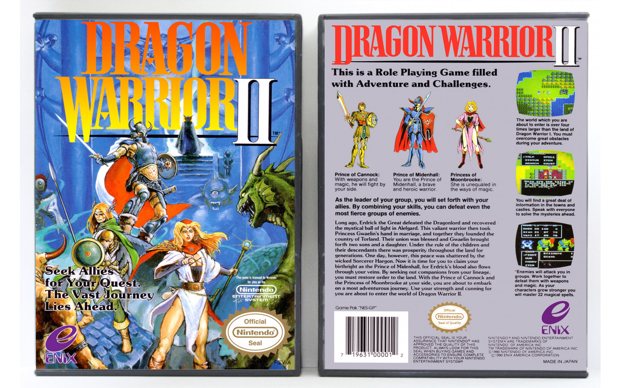 Azulejos Dragon Warrior Nes