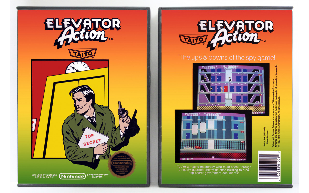 Gaming Relics - Nintendo NES - Elevator Action