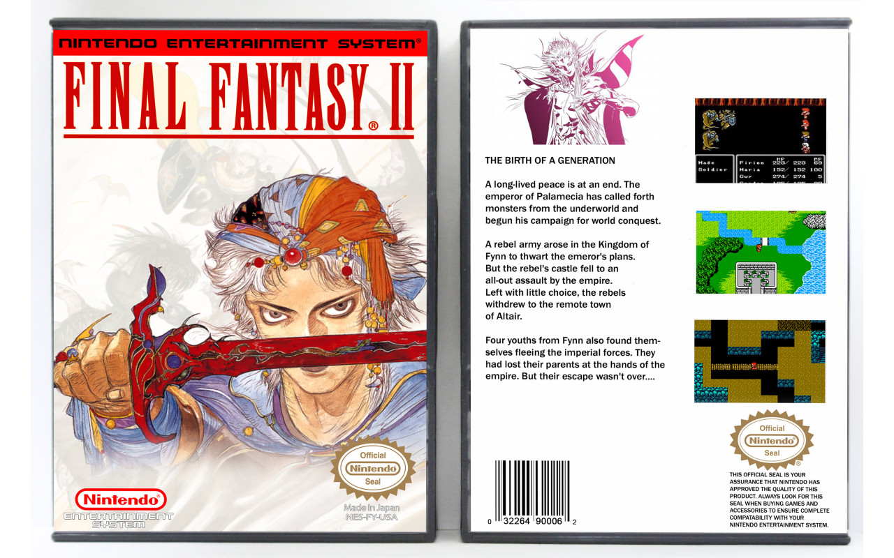 Gaming Relics - Nintendo NES - Final Fantasy II (English v2)