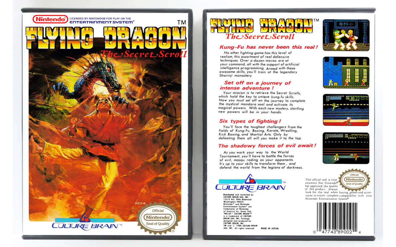 Gaming Relics - Nintendo NES - Flying Dragon: The Secret Scroll
