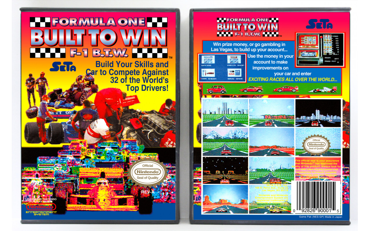 Gaming Relics - Formula One: Built to Win