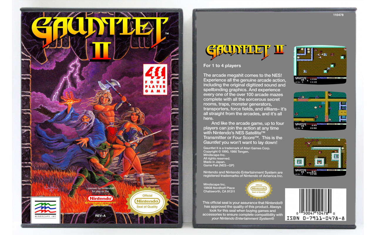 Gaming Relics - Nintendo NES - Gauntlet II