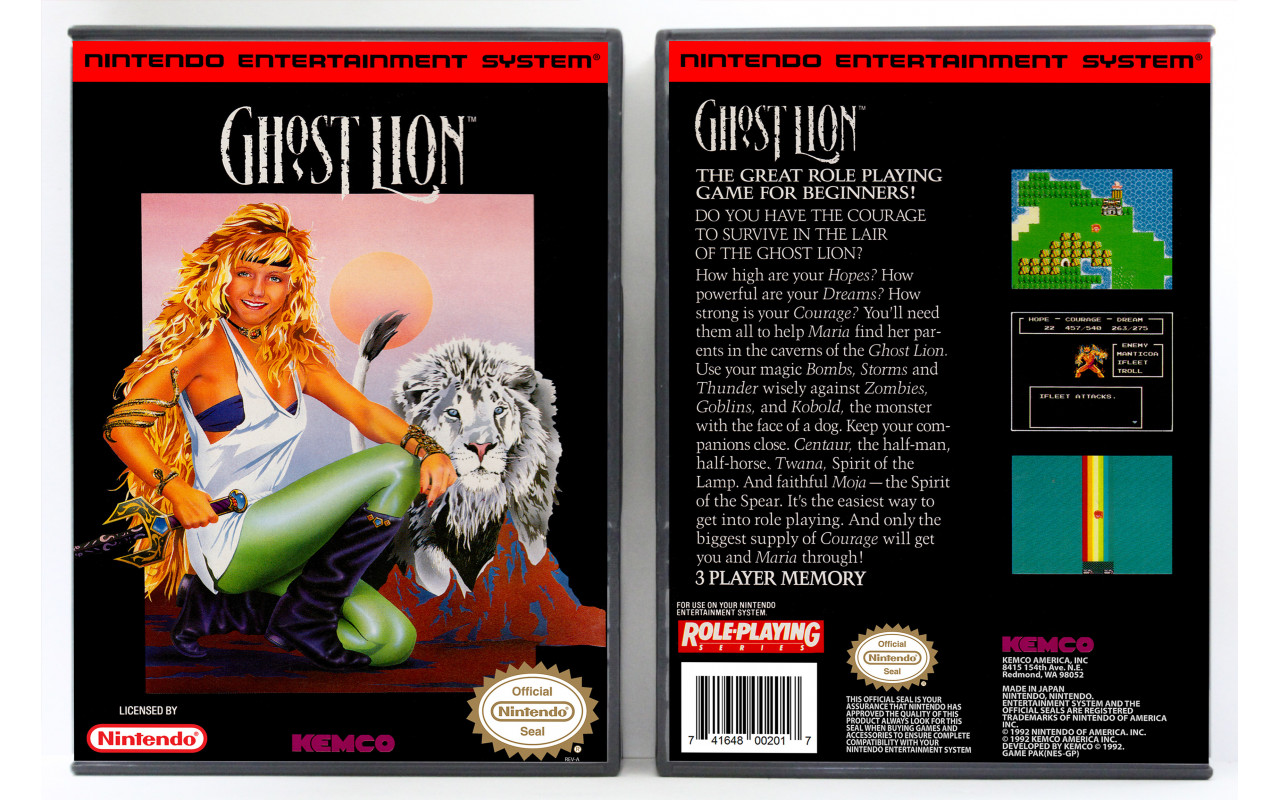 Gaming Relics - Nintendo NES - Ghost Lion