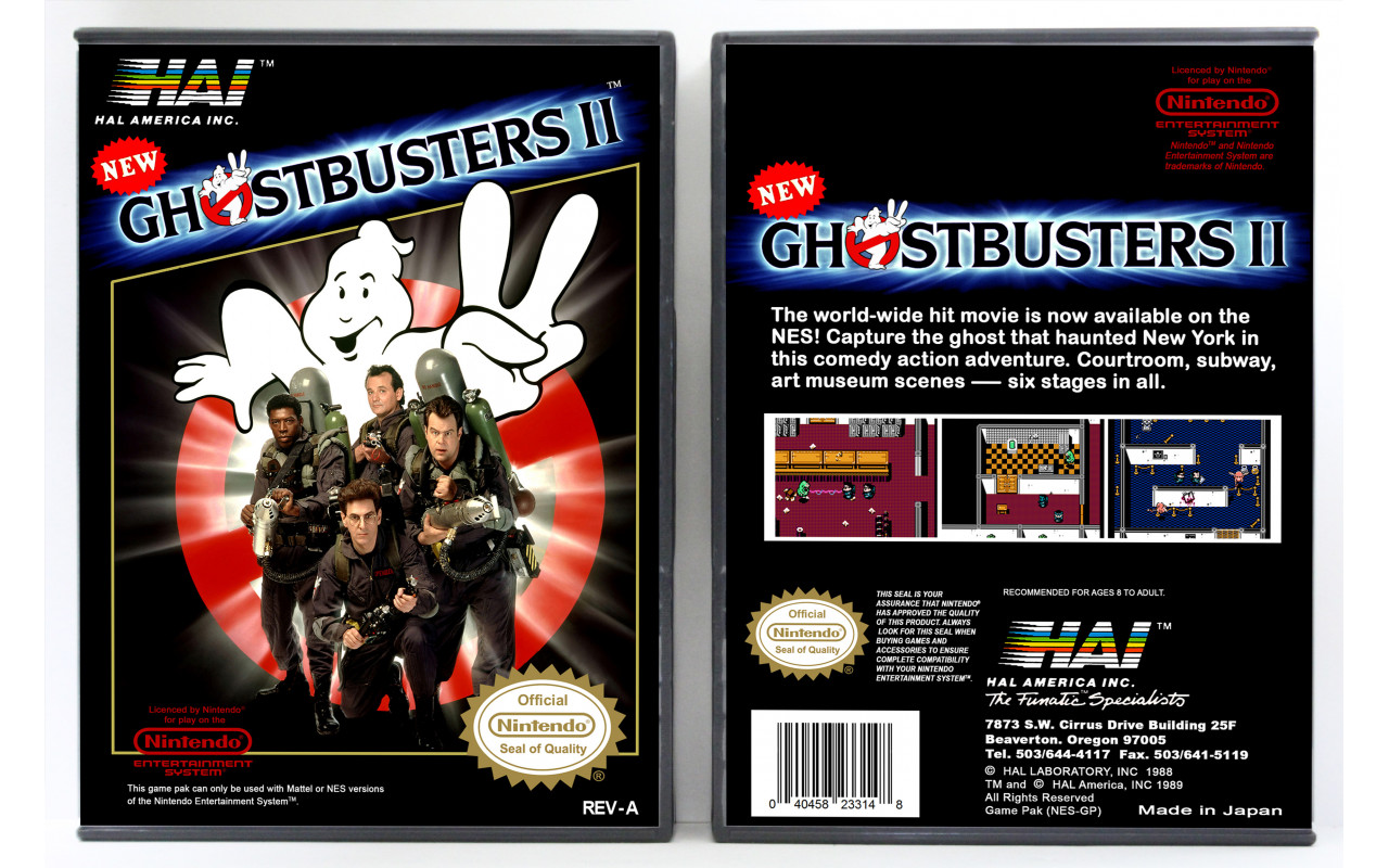 Gaming Relics - Nintendo NES - Ghostbusters II (New Ghostbusters II)