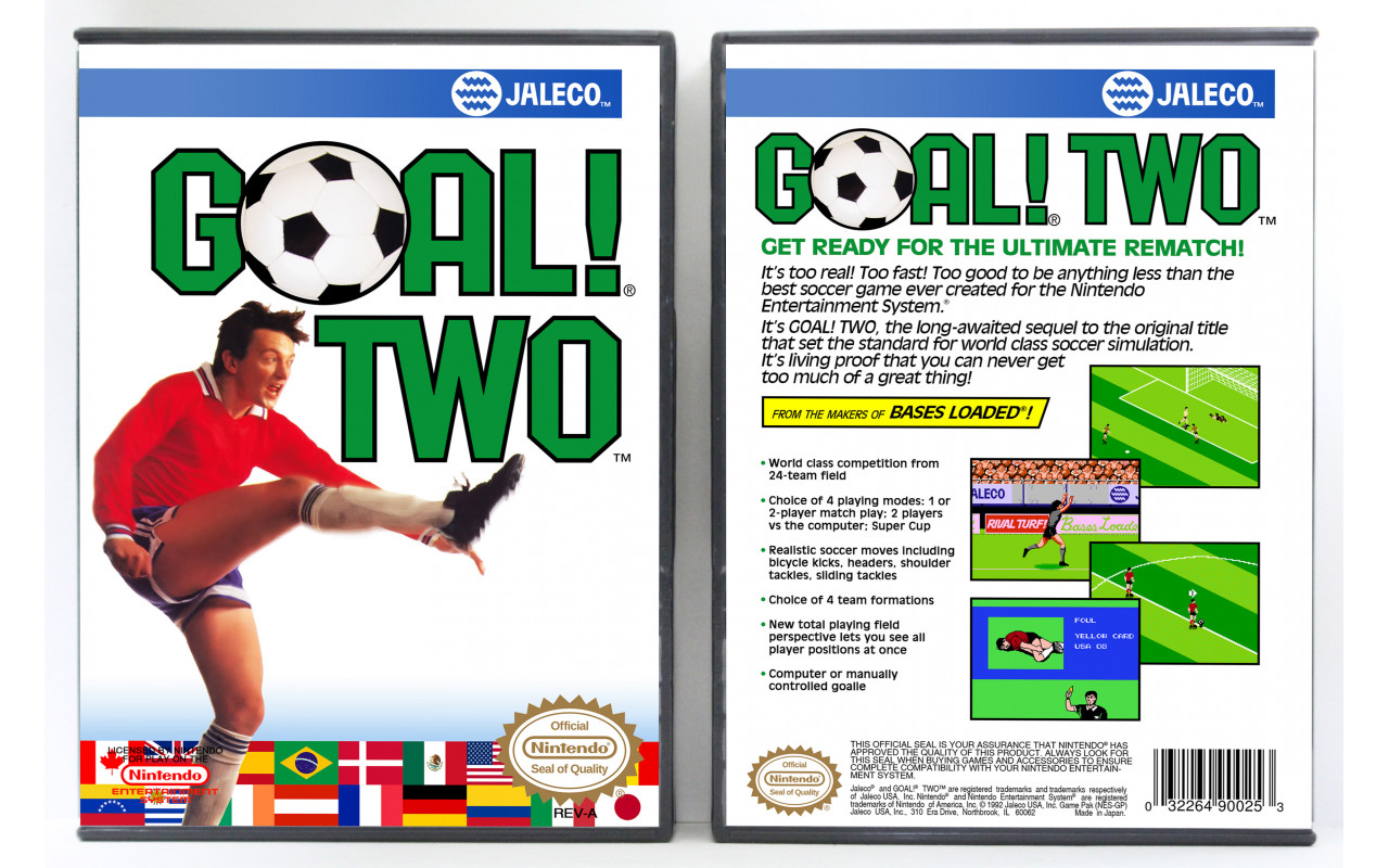 Gaming Relics - Nintendo NES - Goal! Two