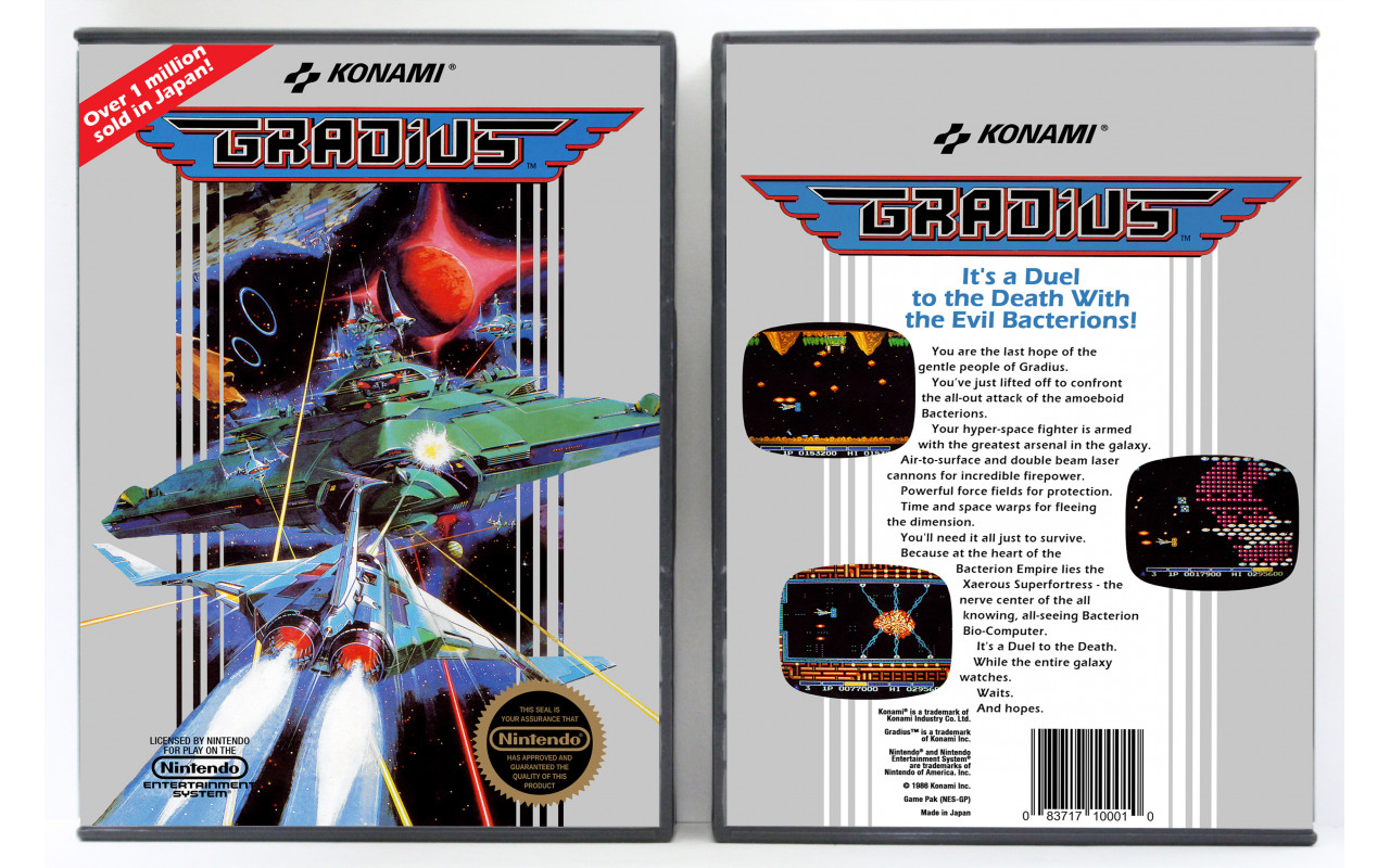 Gaming Relics - Nintendo NES - Gradius