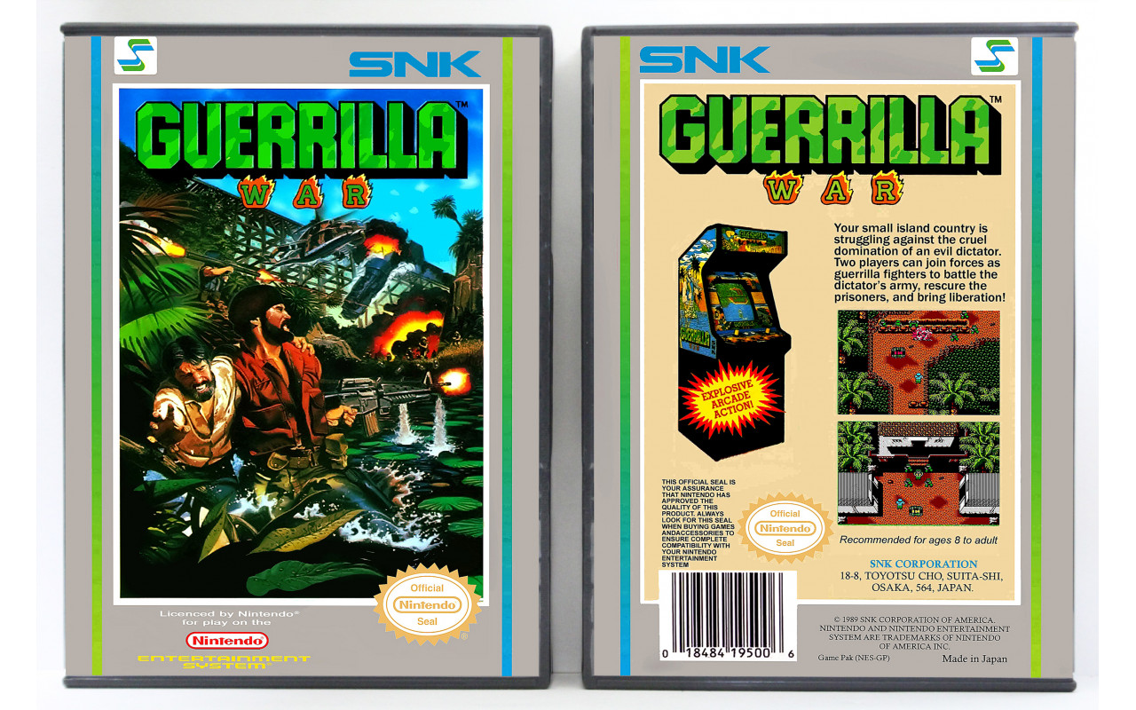Gaming Relics - Nintendo NES - Guerrilla War