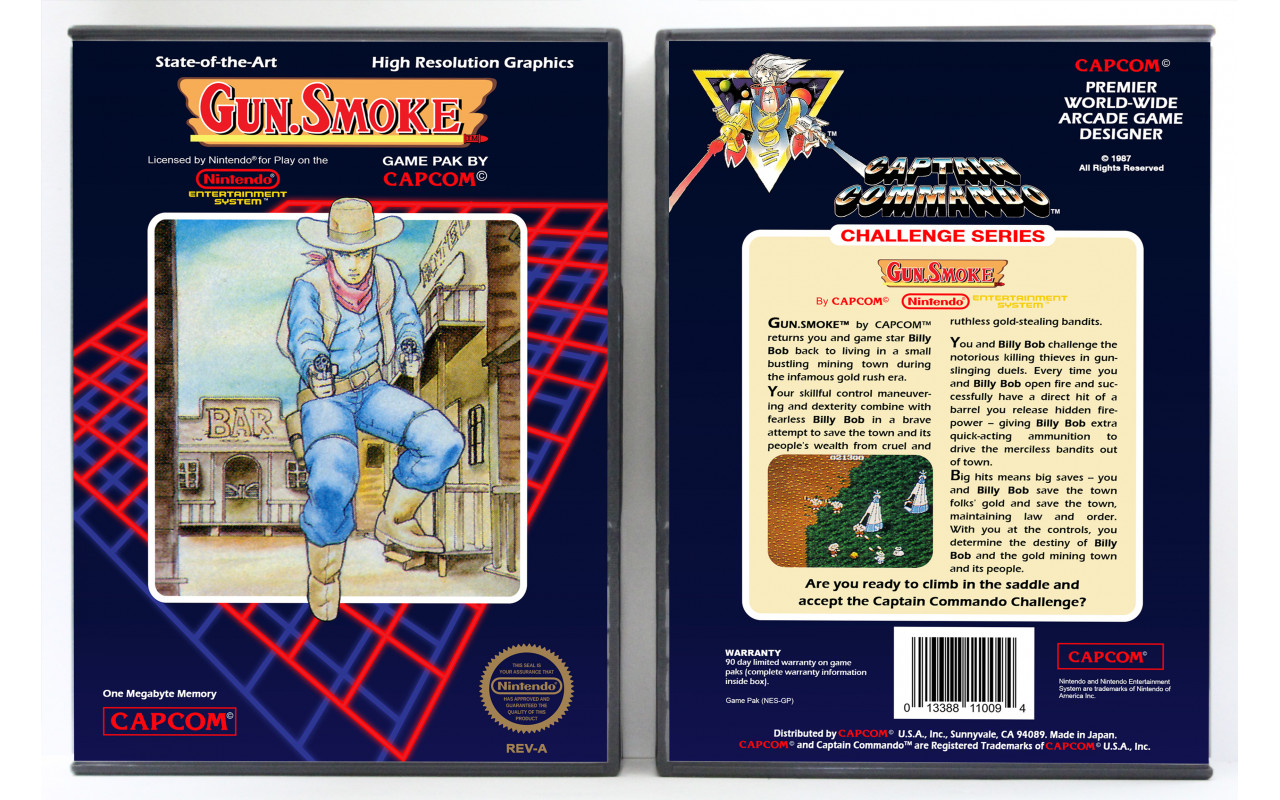 Gaming Relics - Nintendo NES - Gun.Smoke