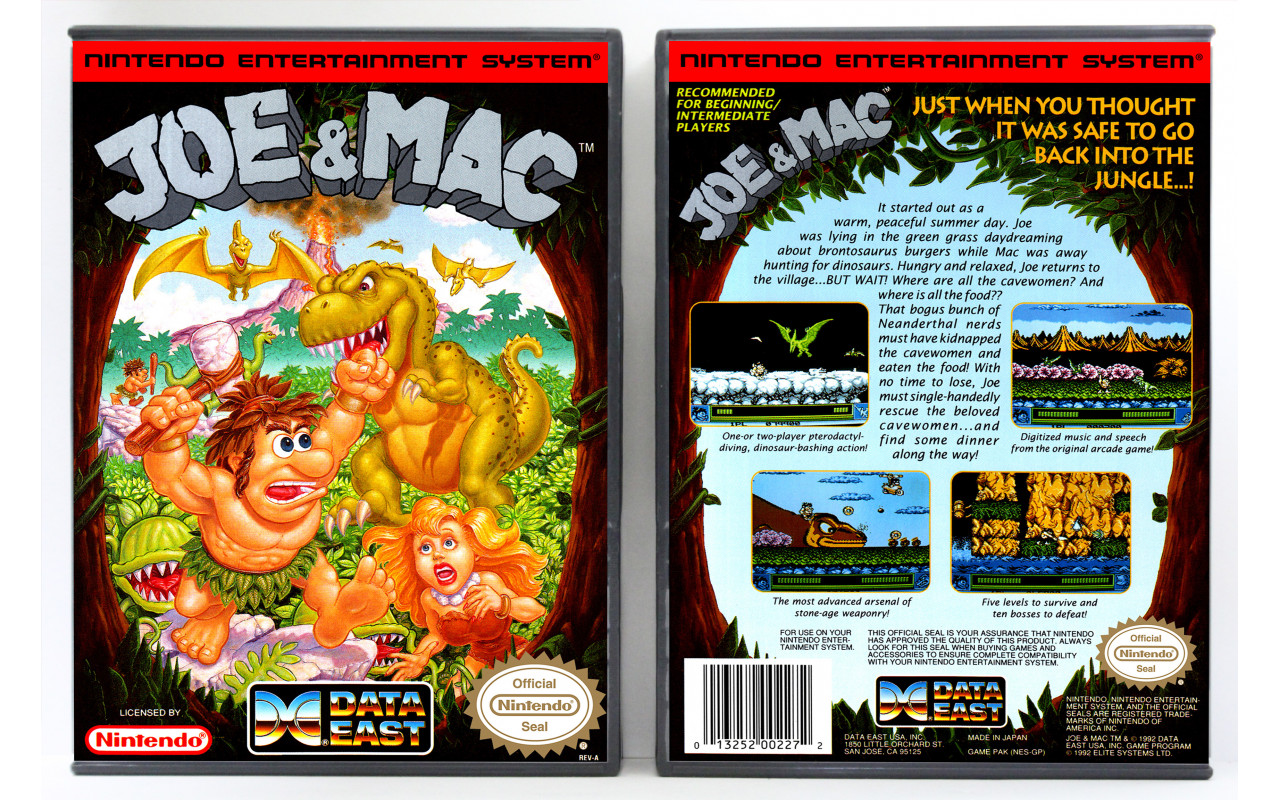Gaming Relics - Nintendo NES - Joe & Mac