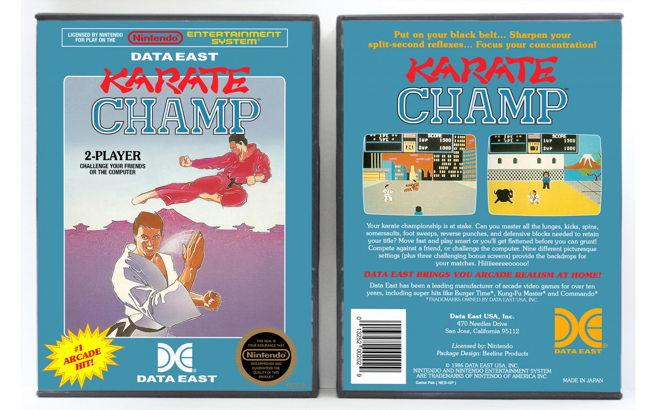 Gaming Relics - Nintendo NES - Karate Champ