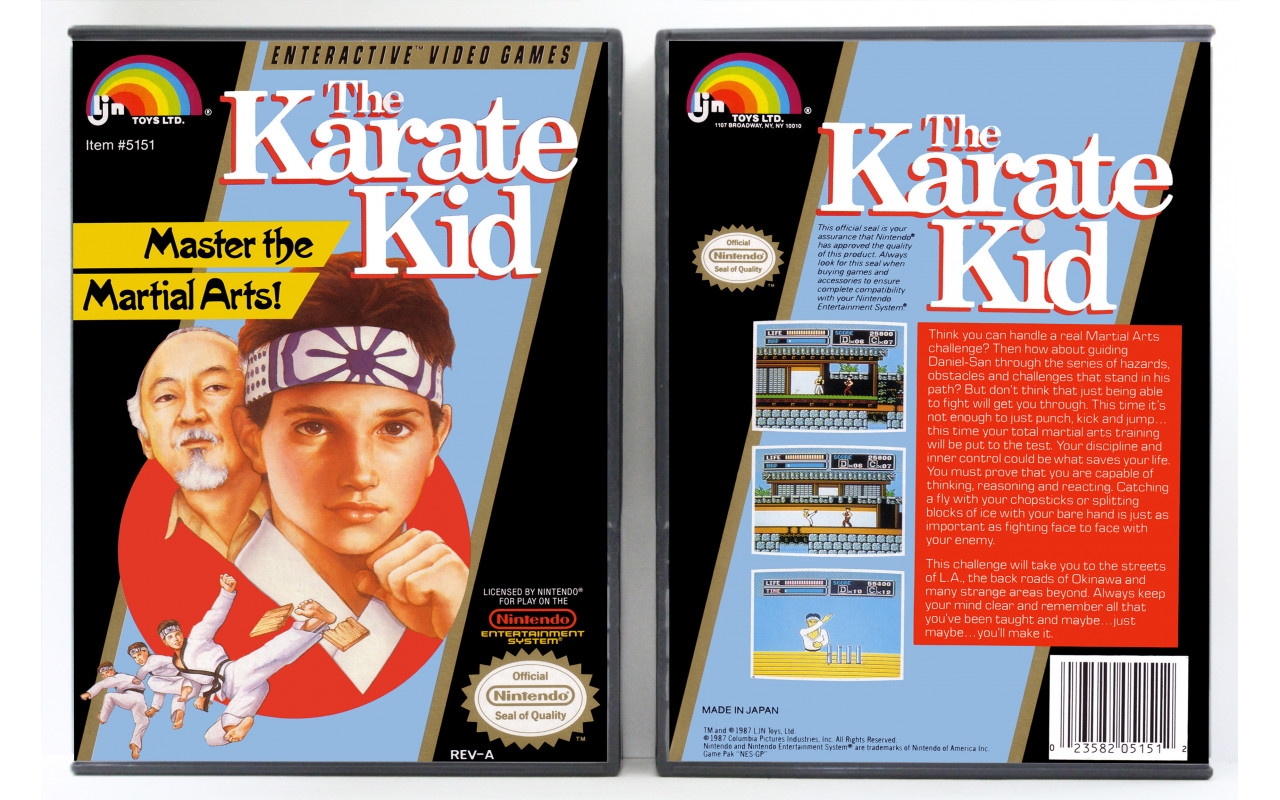 Gaming Relics - Nintendo NES - Karate Kid, The