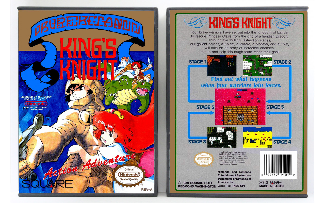 Gaming Relics - Nintendo NES - King's Knight