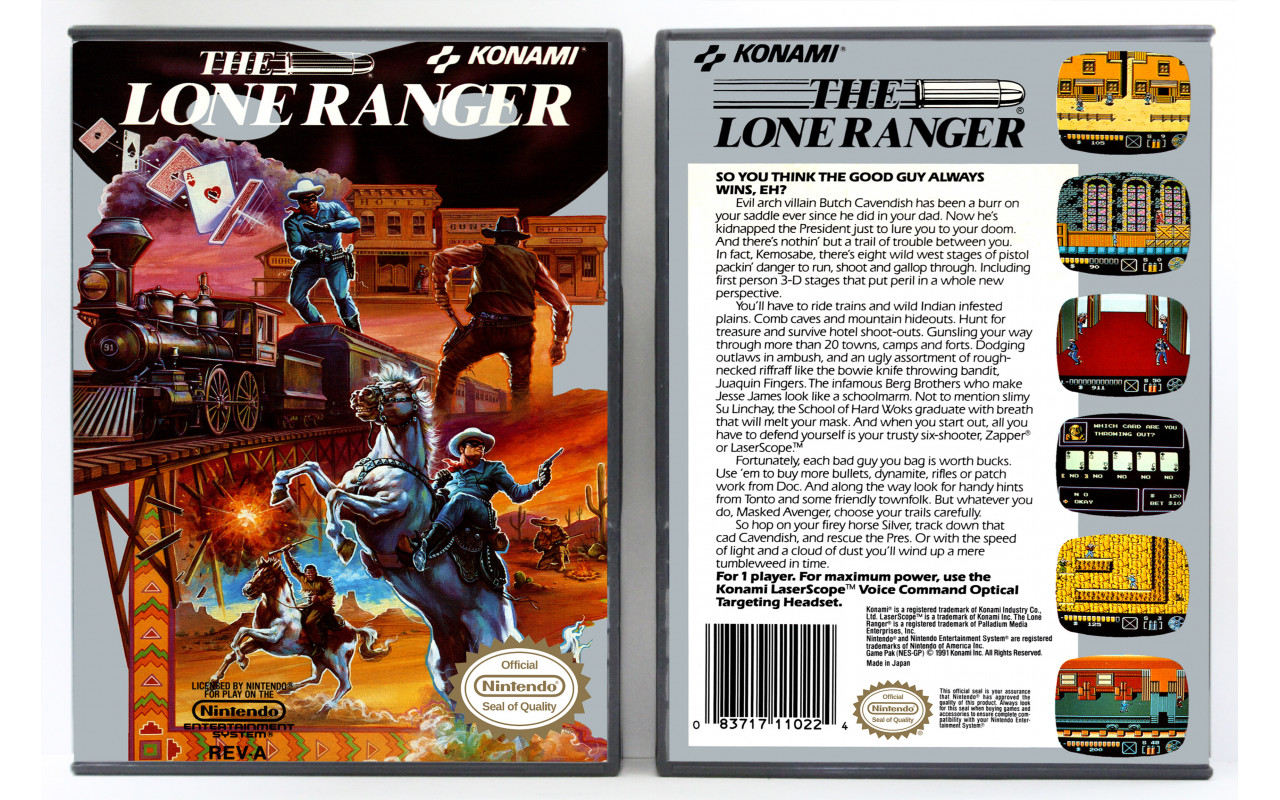 Gaming Relics - Nintendo NES - Lone Ranger, The