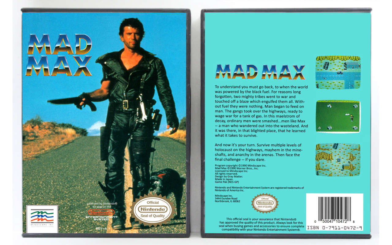 Gaming Relics - Nintendo NES - Mad Max