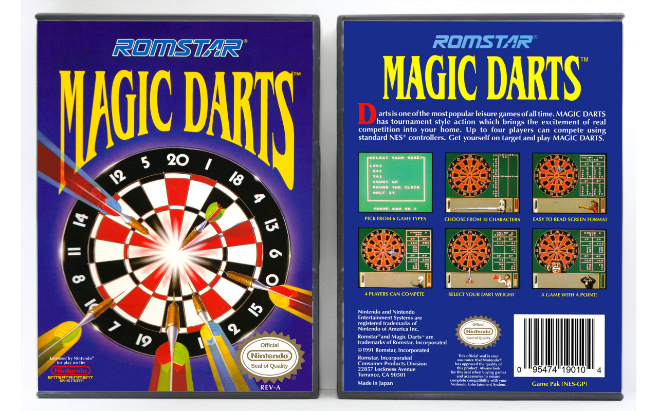 Gaming Relics - Nintendo NES - Magic Darts