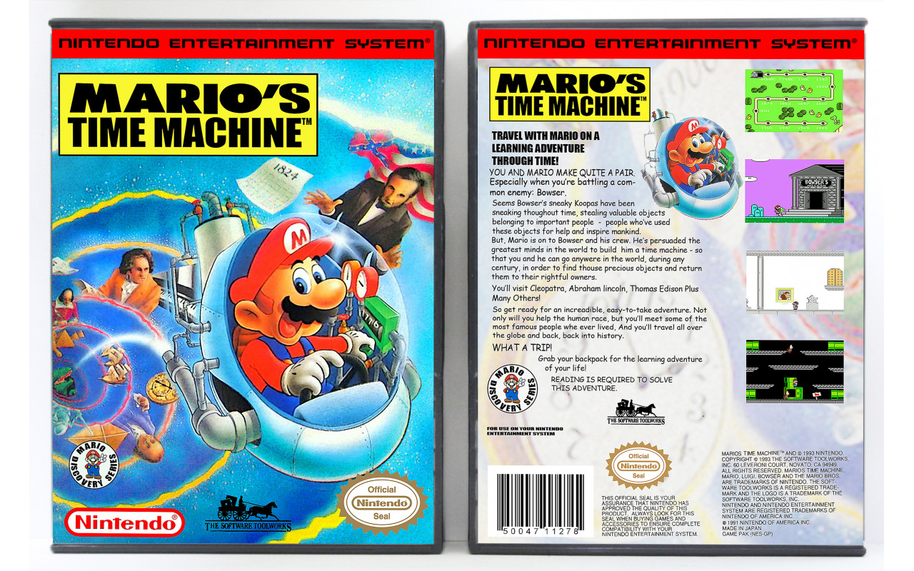 Gaming Relics - Nintendo NES - Mario's Time Machine