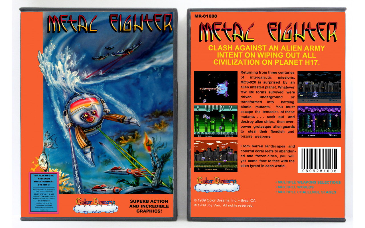 Gaming Relics - Nintendo NES - Metal Fighter