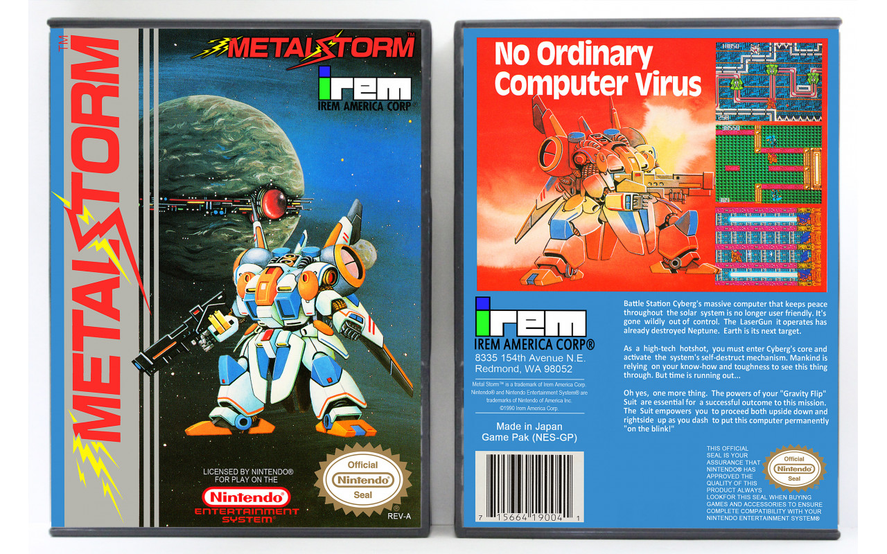 Gaming Relics - Nintendo NES - Metal Storm