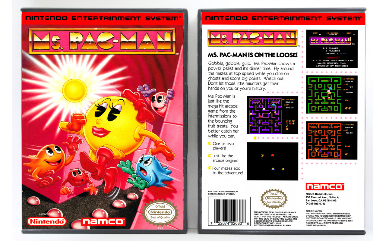 Gaming Relics - Ms. Pac-Man (Namco)