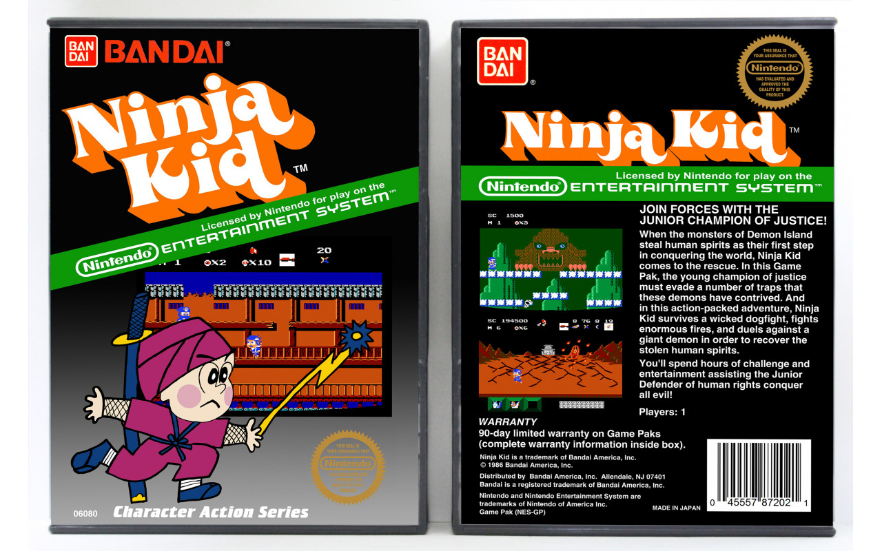 Gaming Relics - Nintendo NES - Ninja Kid