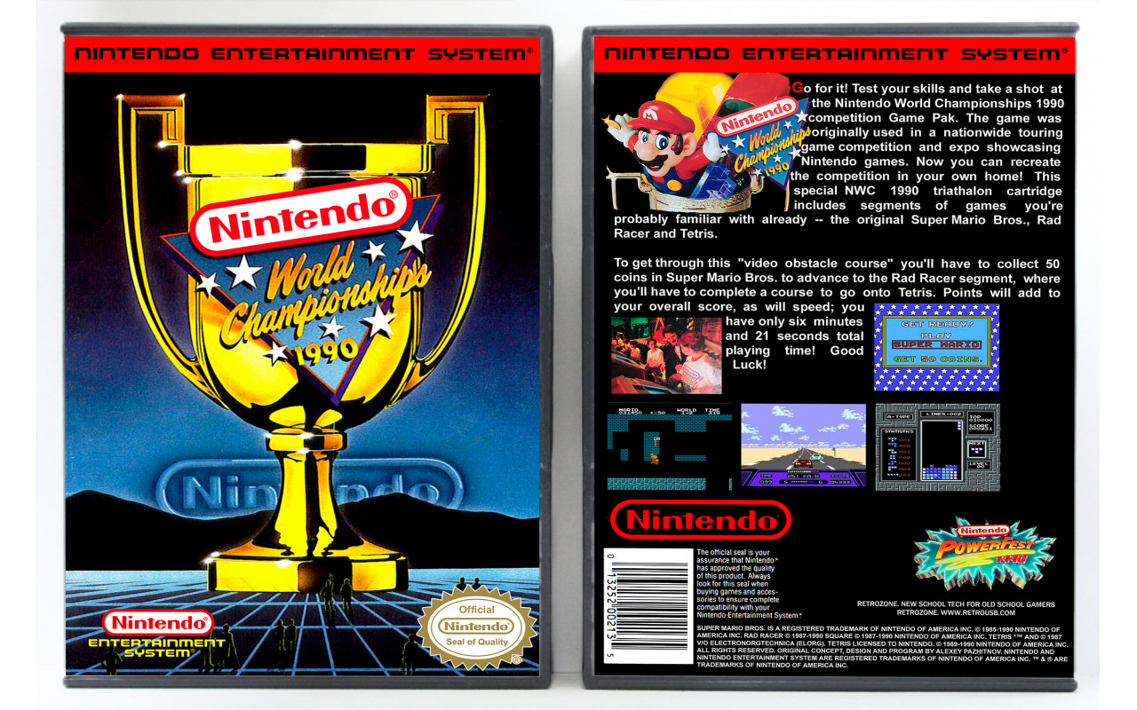 Gaming Relics - Nintendo NES - Nintendo World Championship 1990