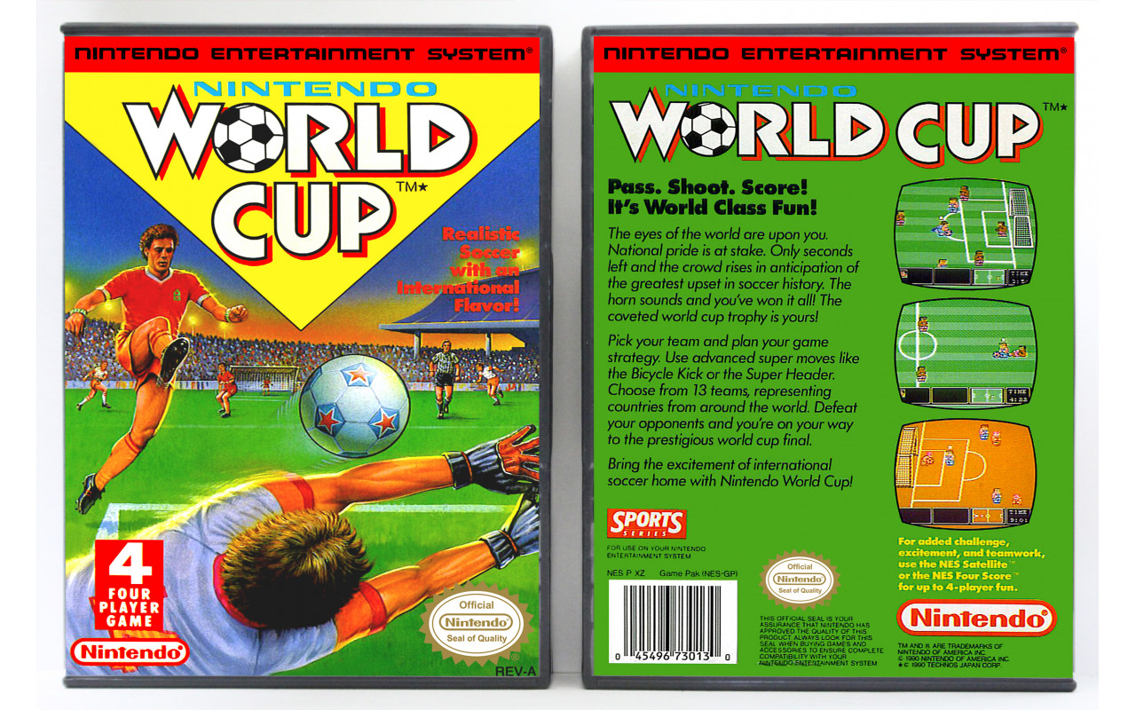 Gaming Relics - Nintendo NES - Nintendo World Cup