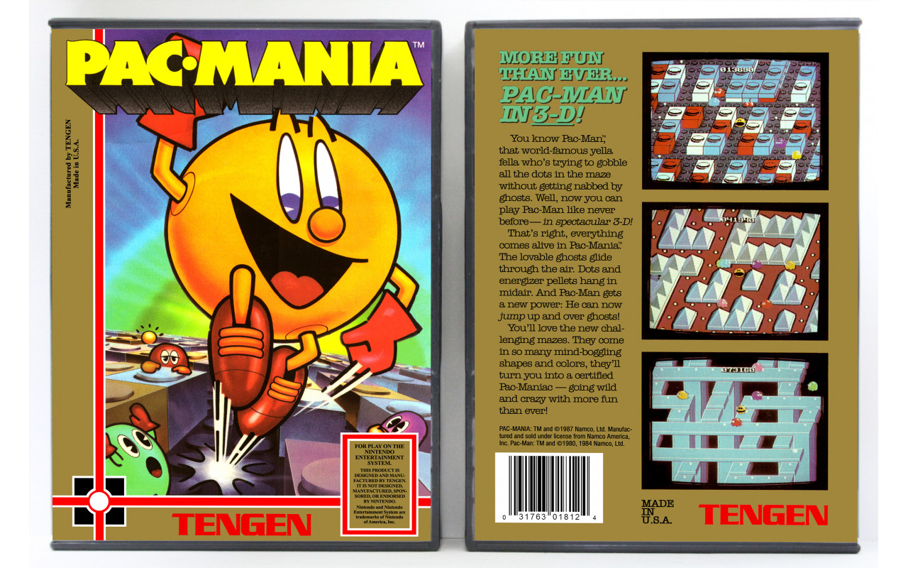 Gaming Relics - Pac-Mania