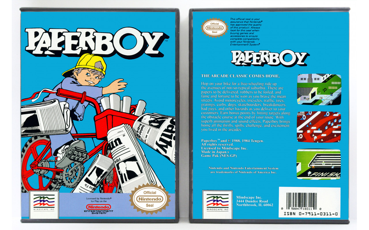 Gaming Relics - Nintendo NES - Paperboy