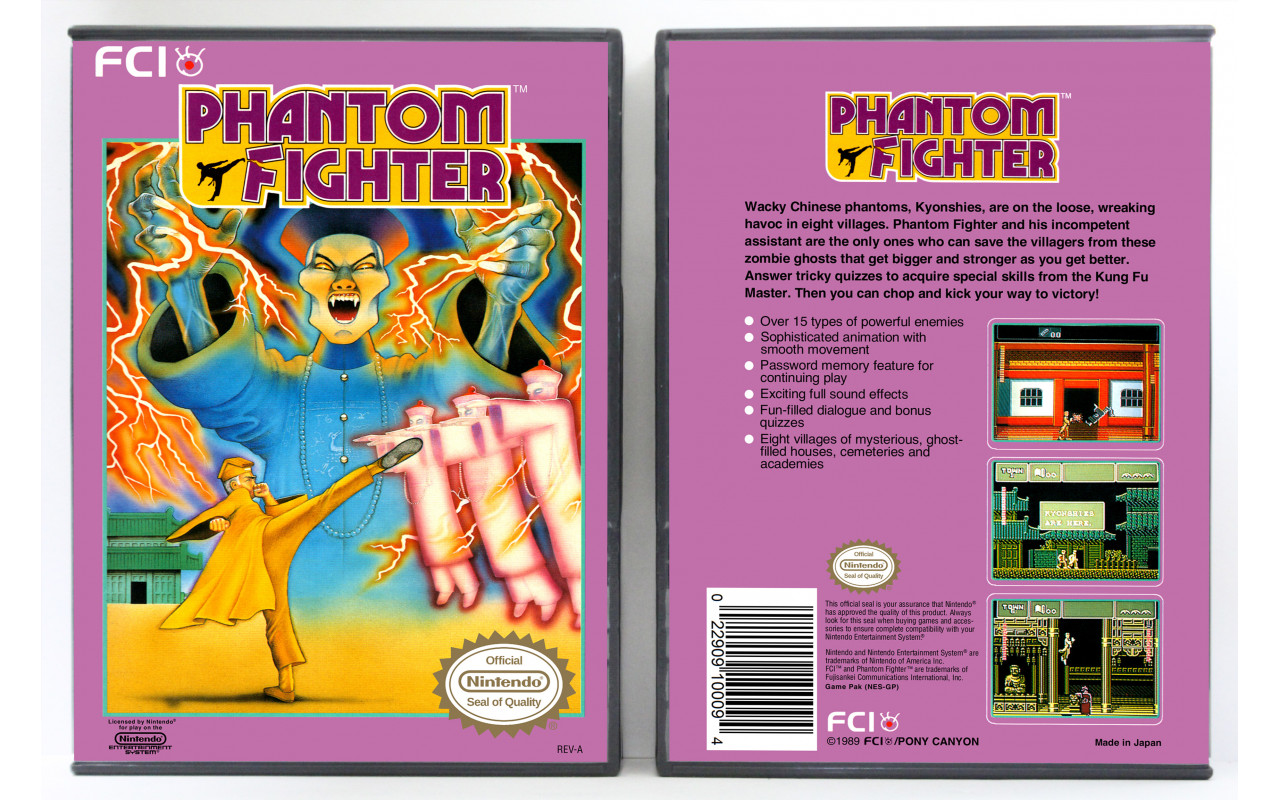 Gaming Relics - Nintendo NES - Phantom Fighter