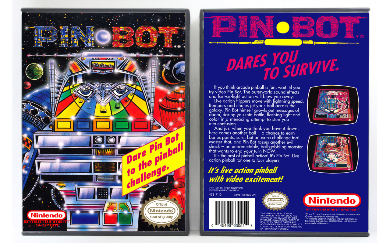 Gaming Relics - Nintendo NES - Pin Bot