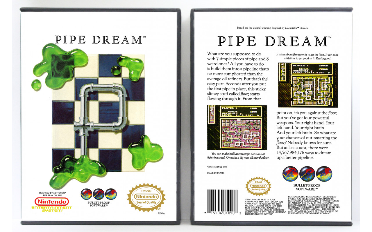 Gaming Relics - Nintendo NES - Pipe Dream