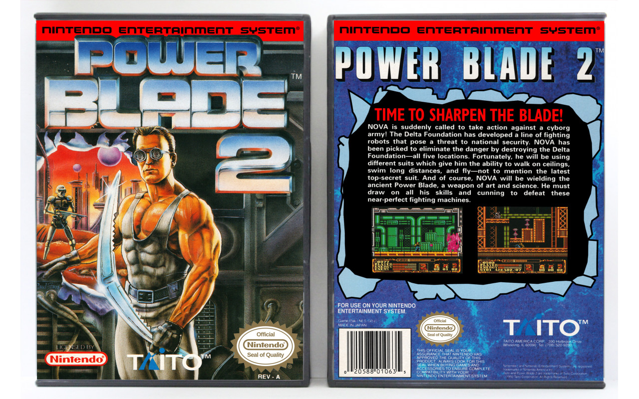 Gaming Relics - Nintendo NES - Power Blade 2