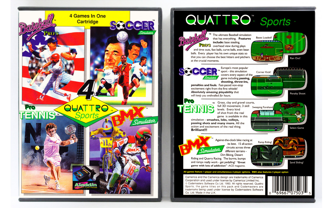Gaming Relics - Quattro Sports: 4 Games in One