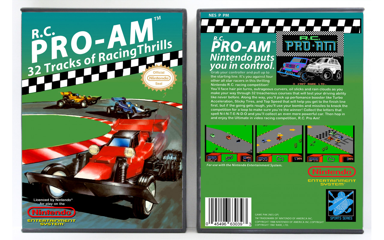 Gaming Relics - Nintendo NES - R.C. Pro-Am