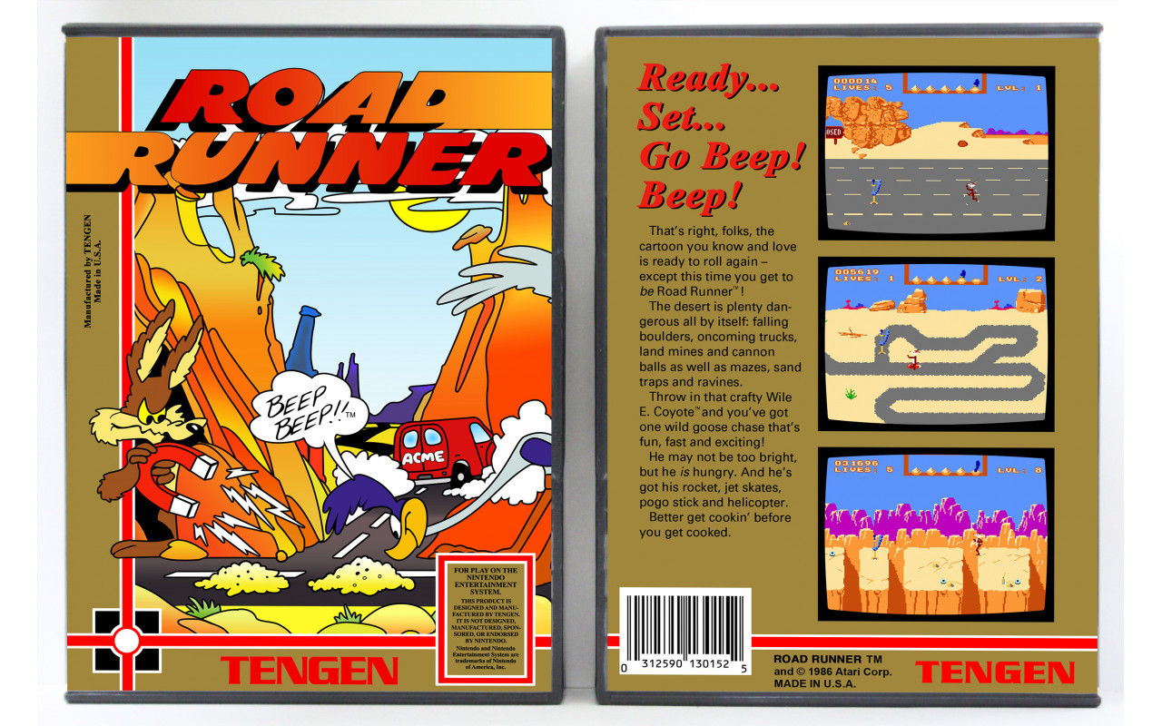 Gaming Relics - Nintendo NES - Road Runner