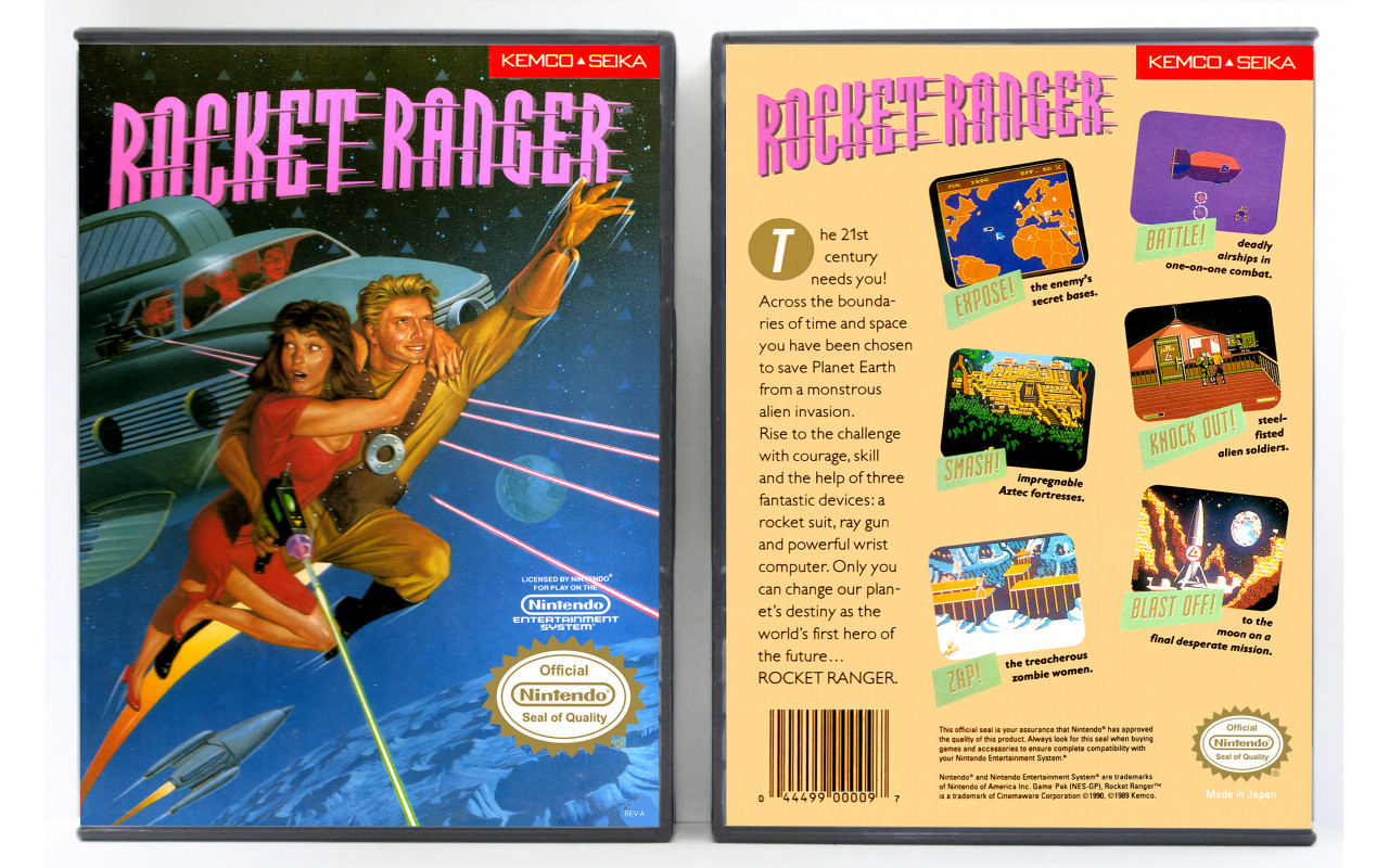 Gaming Relics - Nintendo NES - Rocket Ranger