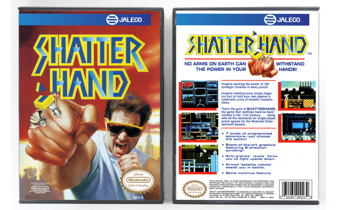 Gaming Relics - Nintendo NES - Shatter Hand