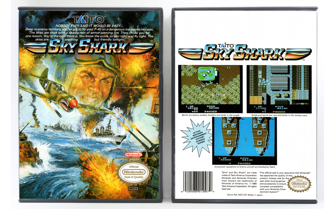 Gaming Relics - Nintendo NES - Sky Shark