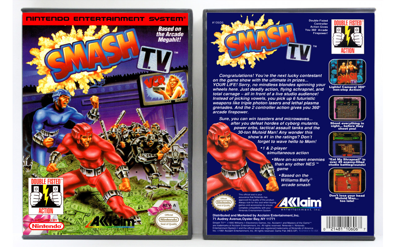Gaming Relics - Nintendo NES - Smash T.V.