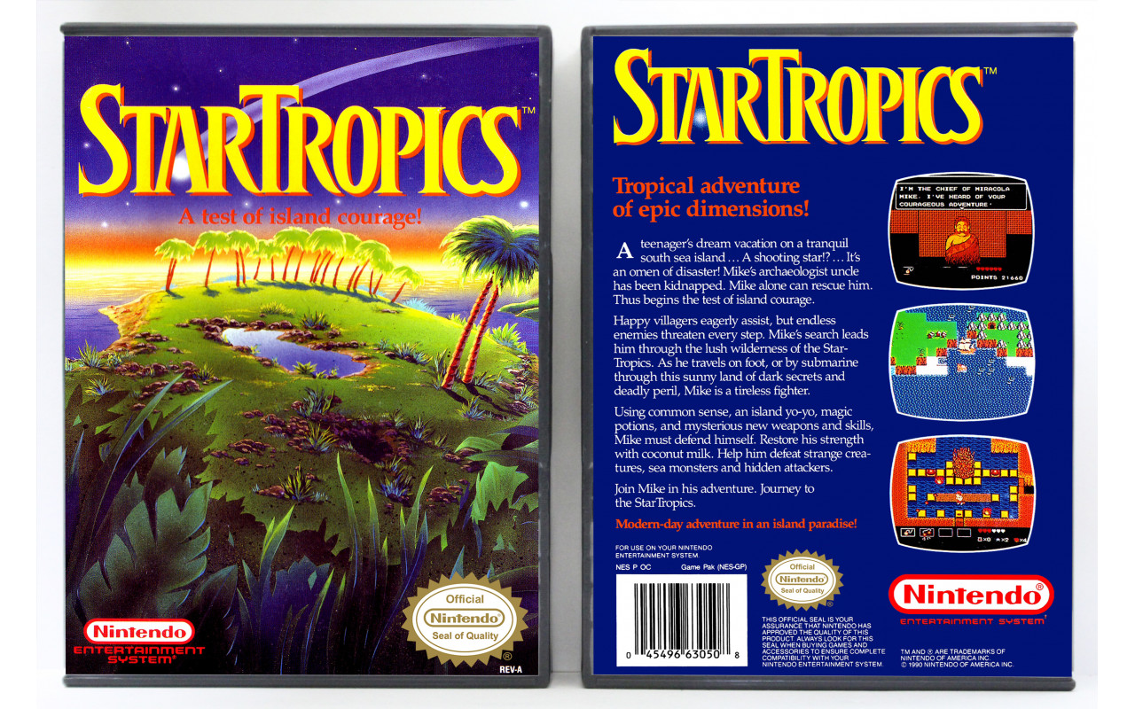 Gaming Relics - Nintendo NES - StarTropics