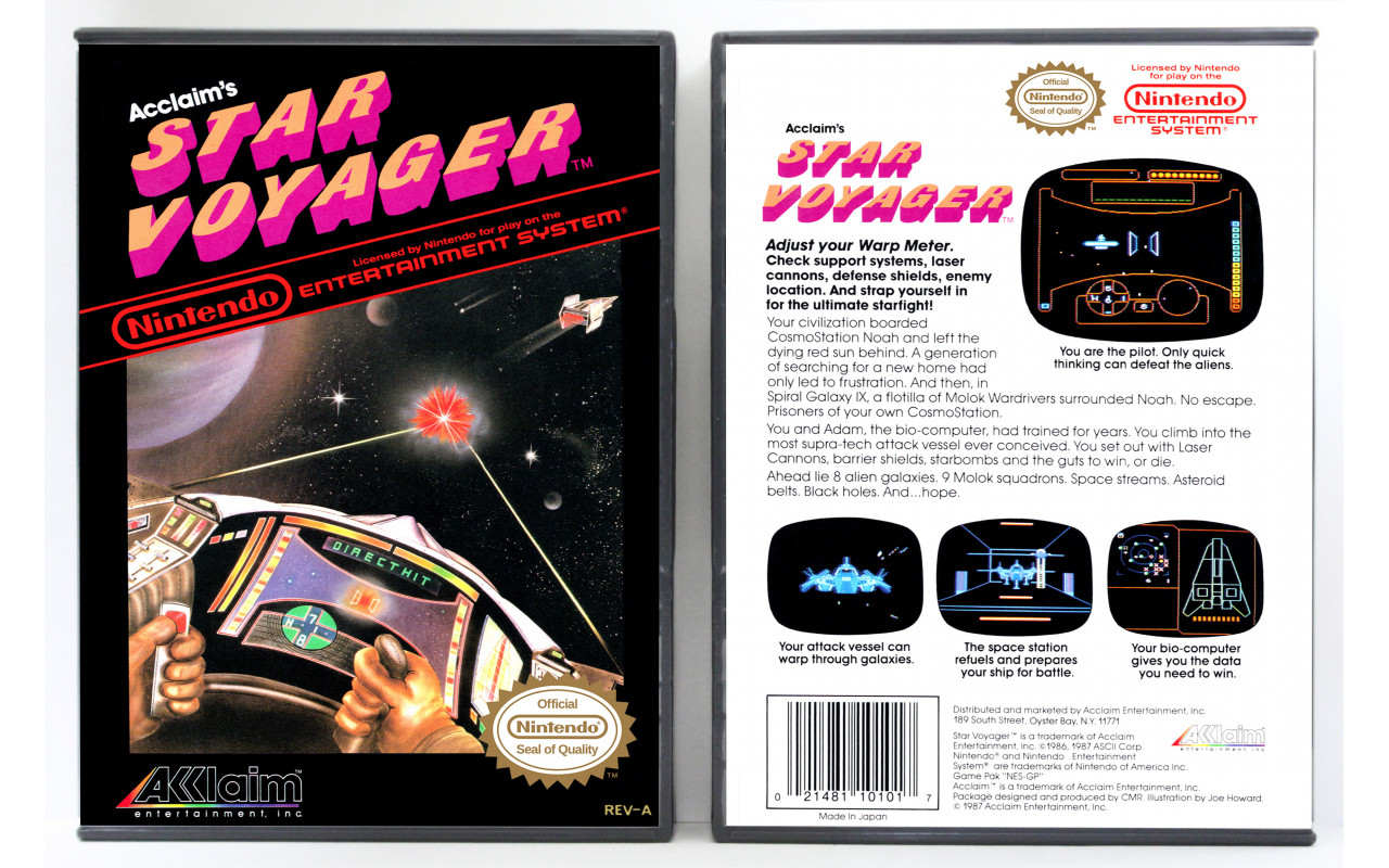 Gaming Relics - Nintendo NES - Star Voyager