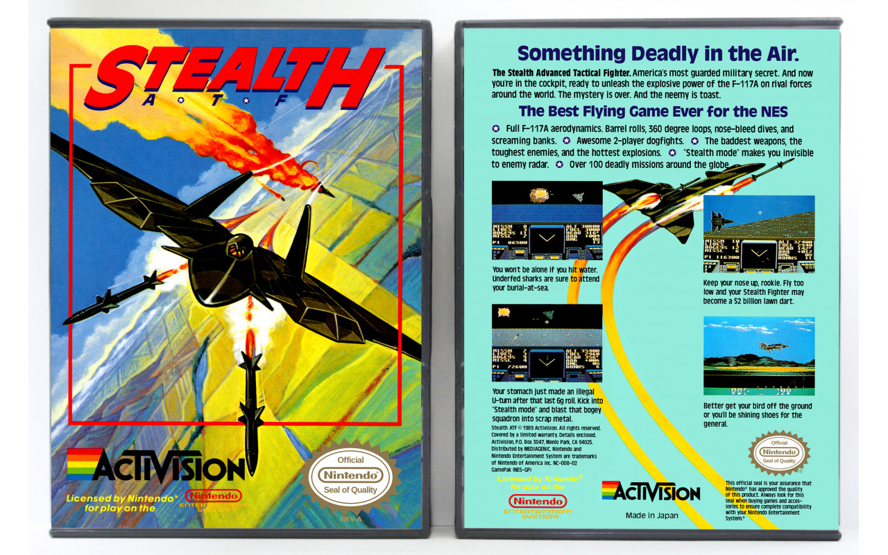 Gaming Relics - Nintendo NES - Stealth ATF