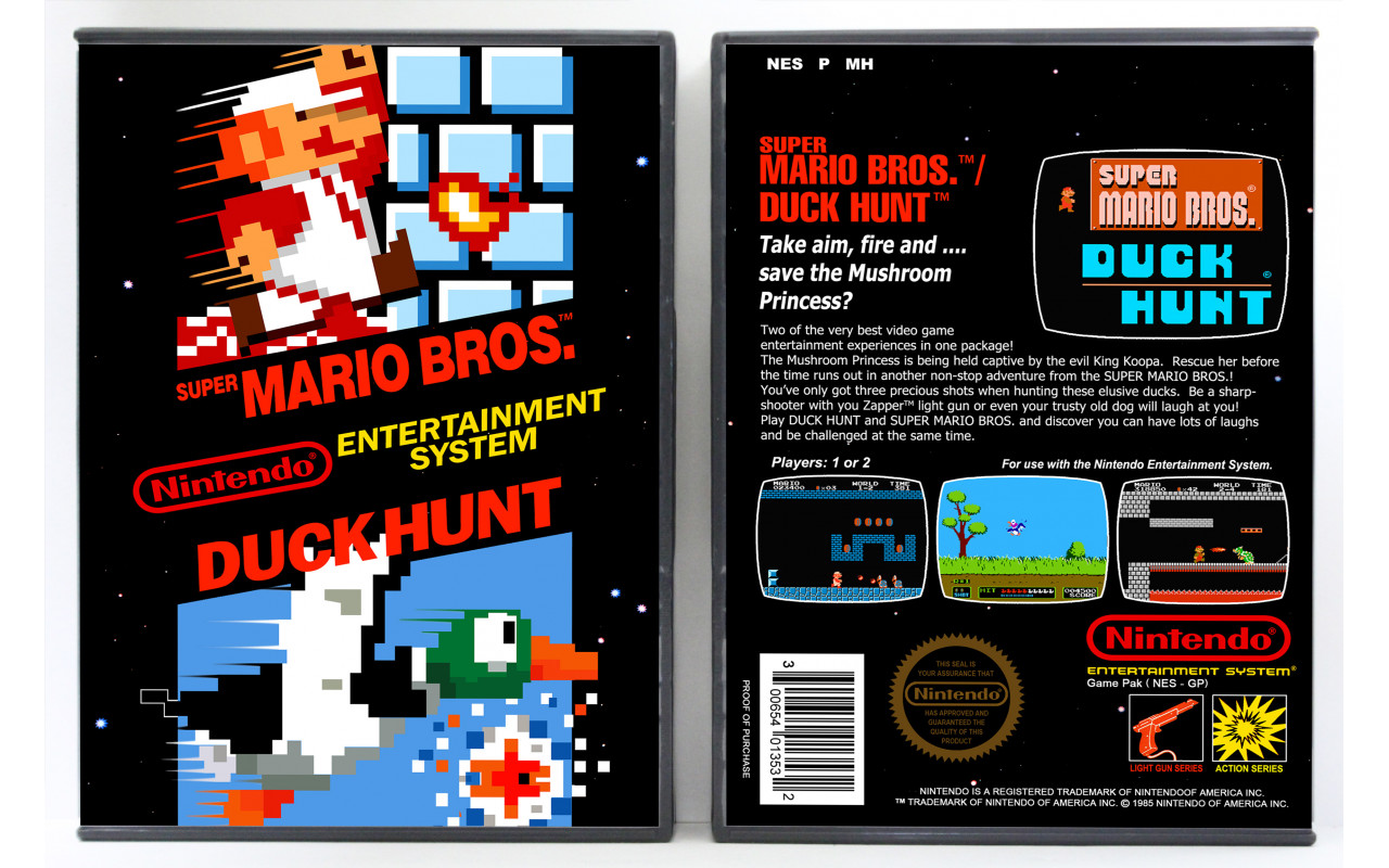 Gaming Relics - Super Mario Bros. / Duck Hunt