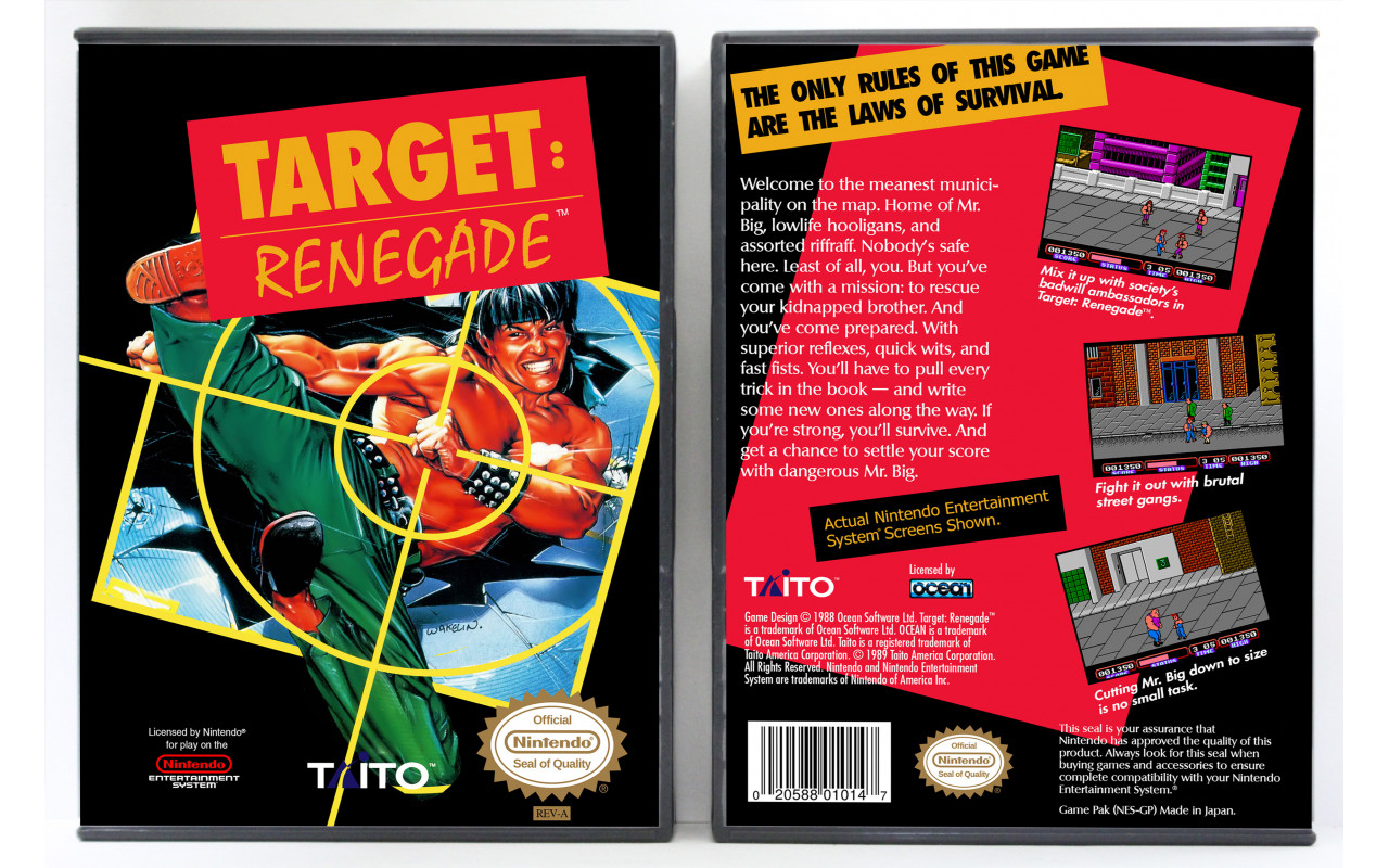 Gaming Relics - Nintendo NES - Target: Renegade